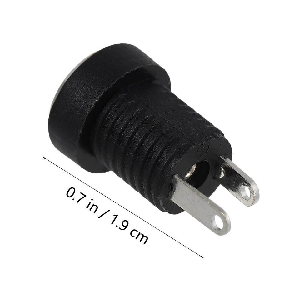 Dc Power Connector Dc Jack Charger Panel Mount Connector Panel Mount Dc ...