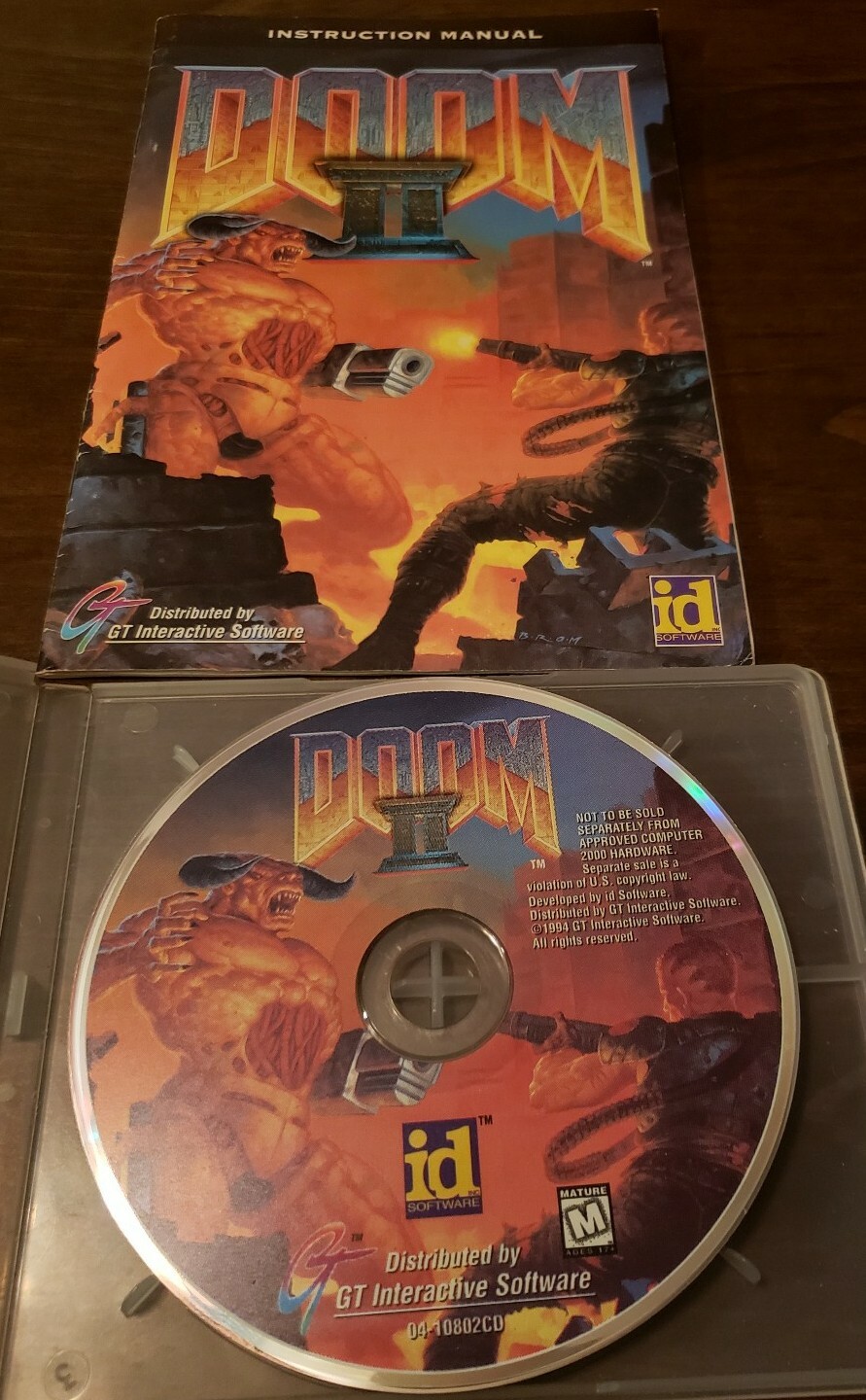 DOOM Vintage PC Video Game Lot Doom II Fever Limited Edition Heretic ...