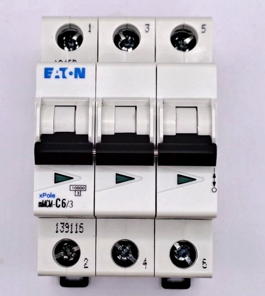 EATON mMCM-C6/3 MINIATURE CIRCUIT BREAKER | eBay