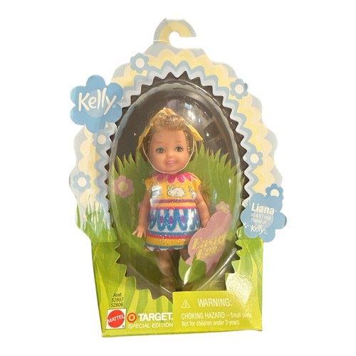 Barbie Kelly Doll EASTER EGGIE LIANA Target Special Edition 2001 Mattel ...