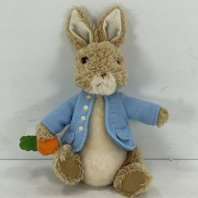Gund Classic Beatrix Potter Peter Rabbit 8" Plush Stuffed Animal Easter ...