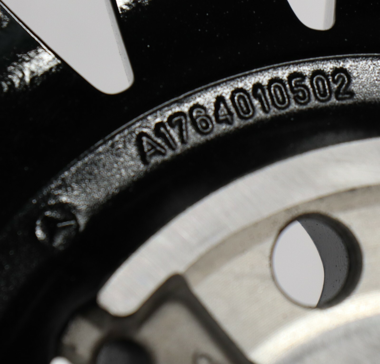 1 Rim Alloy MERCEDES a 45 AMG 8 X 19 " Original Black A1764010502 for ...