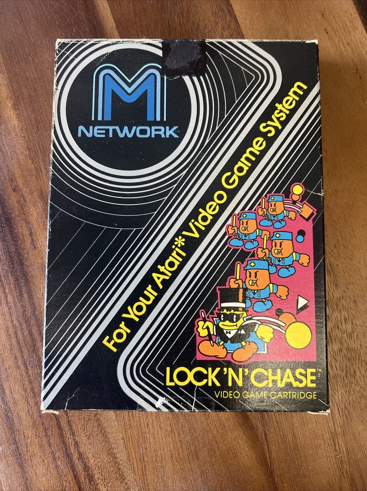 Lock 'N' Chase Telegames (Atari 2600, 1982) In Original Box With ...