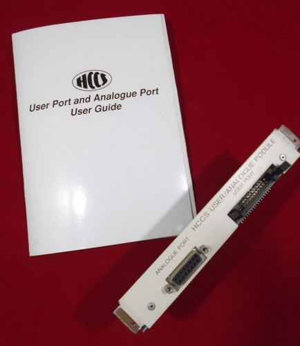 HCCS User Analogue Port miniPodule & Guide RISC OS Acorn A3000 A3010 ...