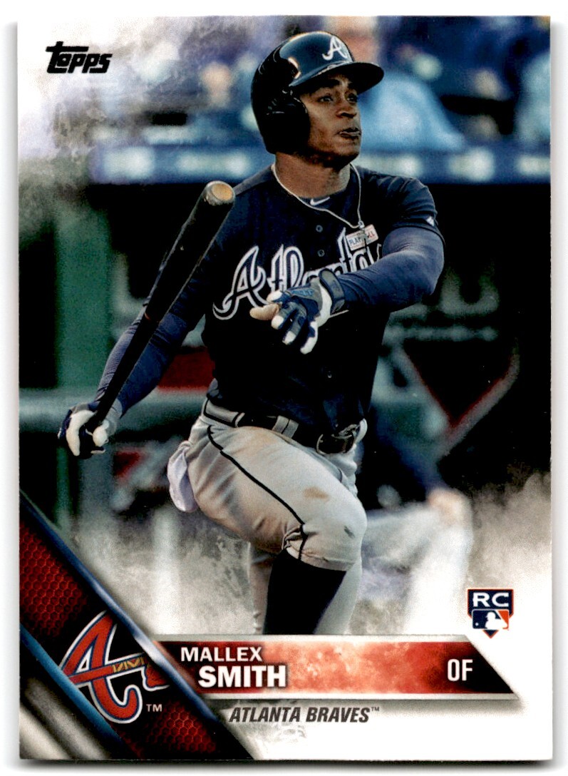 2016 Topps Update Black & White Negatives Mallex Smith Atlanta Braves # ...