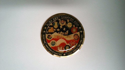 CHALLENGE COIN US ARMY I AM REDSTONE HUNTSVILLE CHAPTER AUSA BEST ...