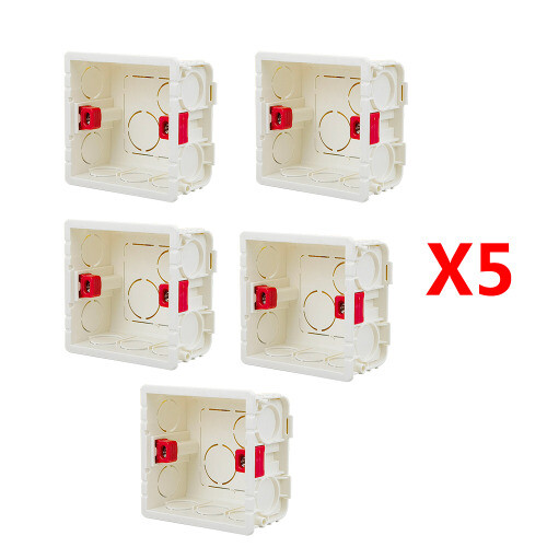 16A Light Switch Matte Aluminium Alloy Panel Circle LED Indicator ...