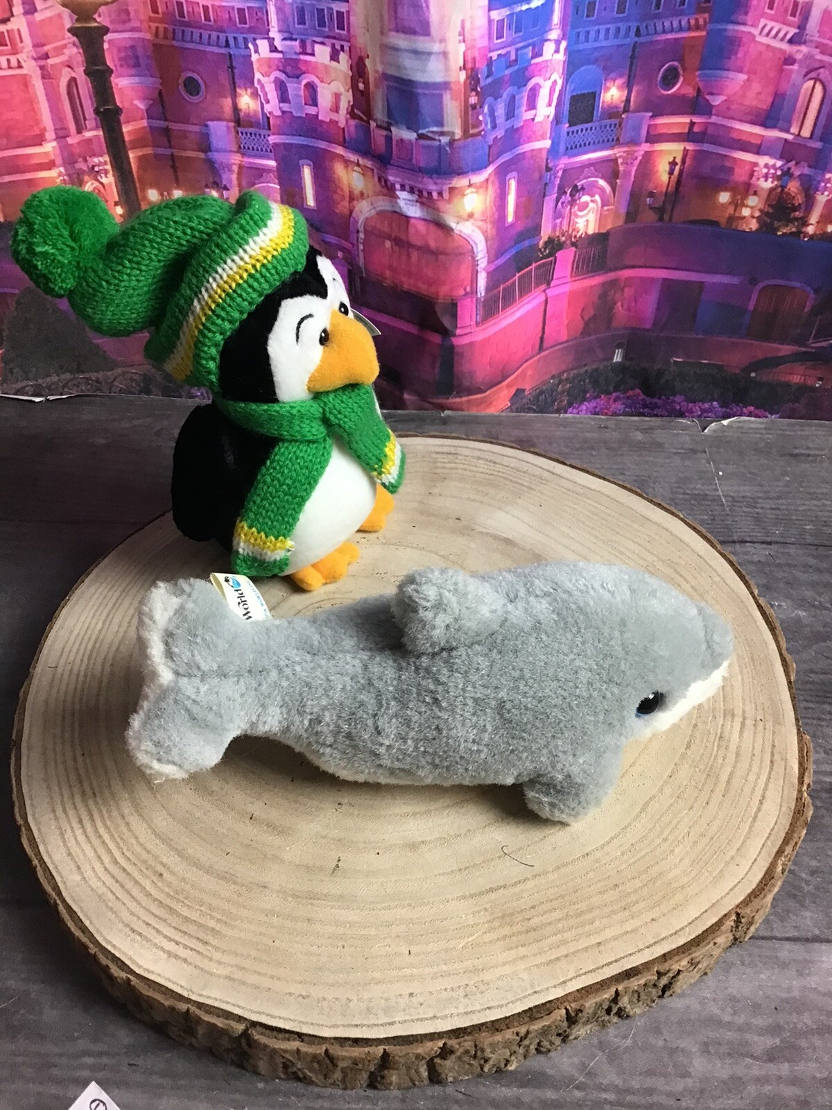 Seaworld Penguin & Dolphin Plush- Preowned | eBay