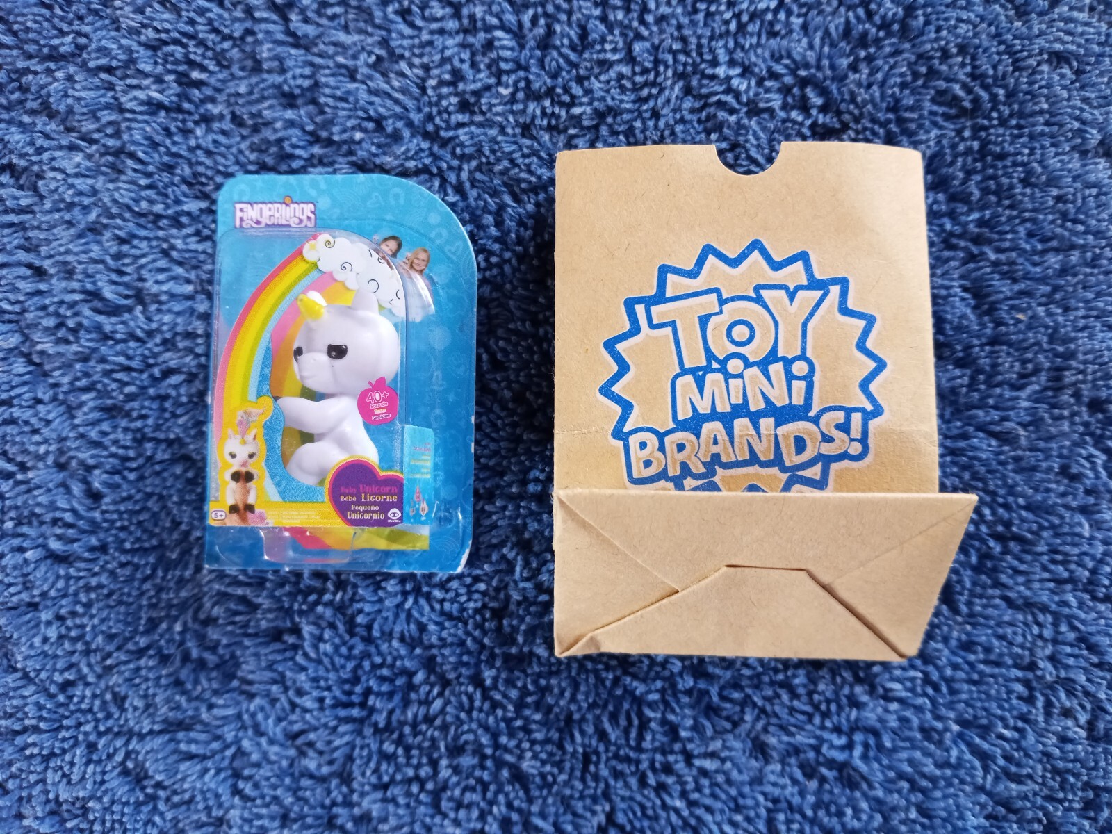 ZURU 5 Surprise Toy Mini Brands Series 2 Paper Bag Fingerlings Unicorn ...