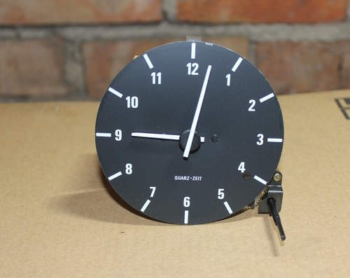 GENUINE ORIGINAL BMW E30 CLOCK ANALOG INSTRUMENT CLUSTER VDO EUROPE ...