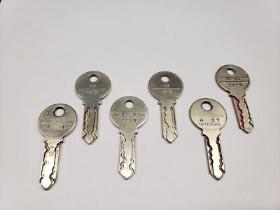 Stanley Vidmar 1219 A - Series Key # A 5 - A 130 / A5 - A130 ...