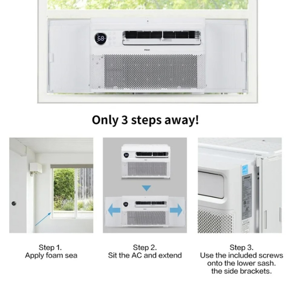 Ktaxon 10000 BTU Window AC w/ WiFi, Remote & App Control | eBay