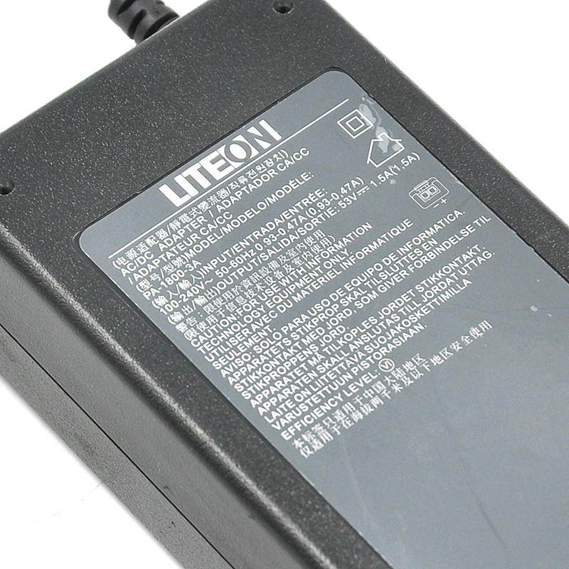 53V 1.5A Liteon Power Supply AC Adapter PA-1800-3A with Power Cord | eBay