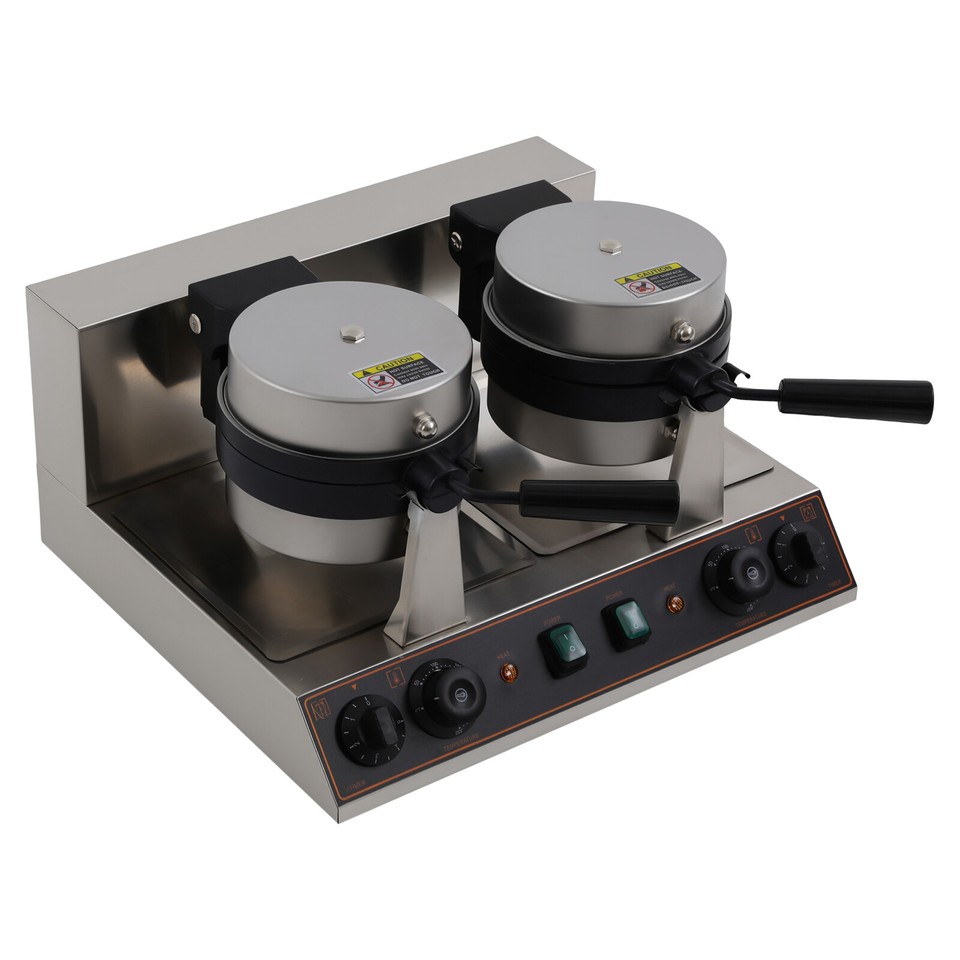 Commercial Dual Panini Press Sandwich Maker Grill Electric Burger ...