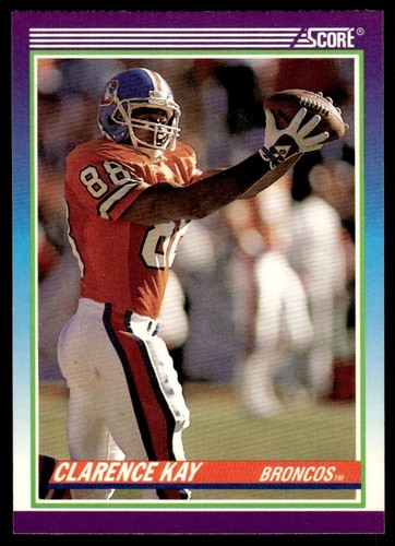 1990 Score Clarence Kay Denver Broncos #544 | eBay