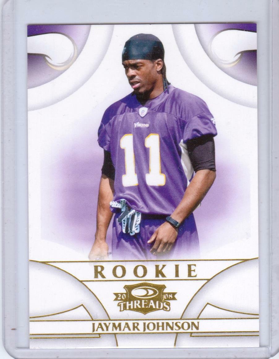 2008 Donruss Threads Retail Rookies #190 Jaymar Johnson RC - 909/999 ...