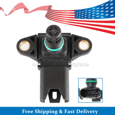Intake Manifold Pressure MAP Sensor for BMW 535i 550i X3 X5 X6 Z4 ...
