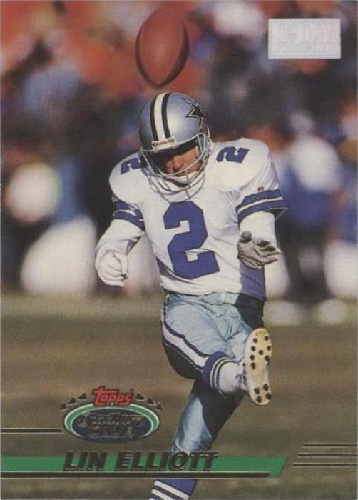 1993 Topps Stadium Club - Lin Elliott #366 1st Day Production (RC) for ...