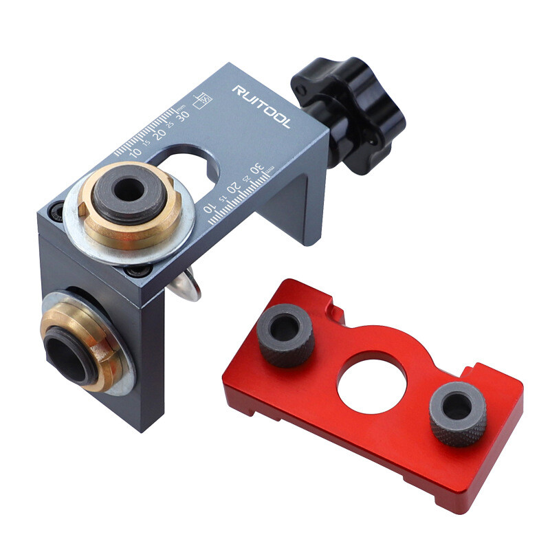 Wood Doweling Jig Hole Drilling Locator Vertical Drill Guide Hole ...