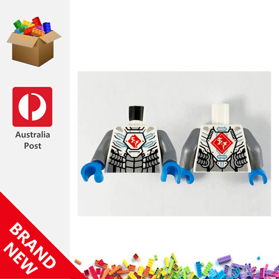 Genuine LEGO™ White Torso Armor with Metallic Light 973 6335726 New ...