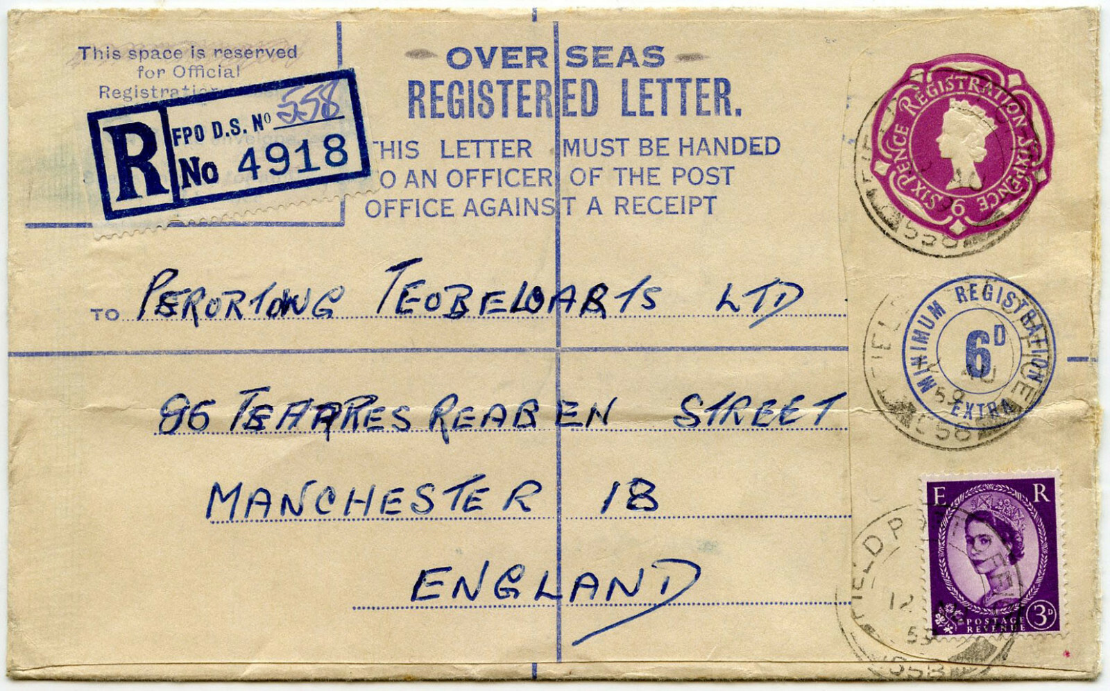 MALTA GB FORCES POST OFFICES FPO COVERS Registered RAF etc 1945-70 ...