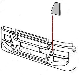 *FITS IVECO STRALIS (2007-2013) BUMPER BLANK PASSENGER SIDE LH ...