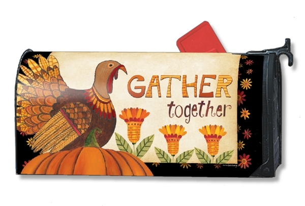 Gather Together Mailwrap Mail Box Wrap magnetic mailbox cover Standard ...