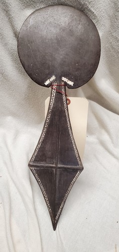 Oceanic War Club Mop / Lime Inlay Solomon Islands? Tribal Artifact | eBay