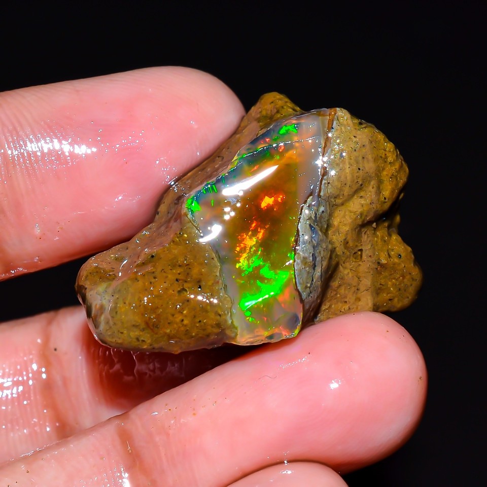 35 Ct Beautiful Top Grade Quality 100% Natural Ethiopian Opal Rough ...