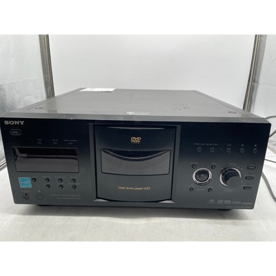 Sony DVP-CX995V Disc Explorer 400 CD/DVD Player Changer Black | eBay