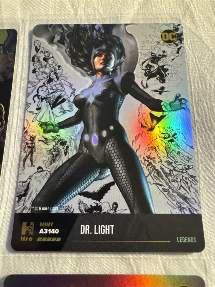 DC Hybrid Trading Card Lot Of (6) Legendary Holos Flash, Stargirl, Etc ...