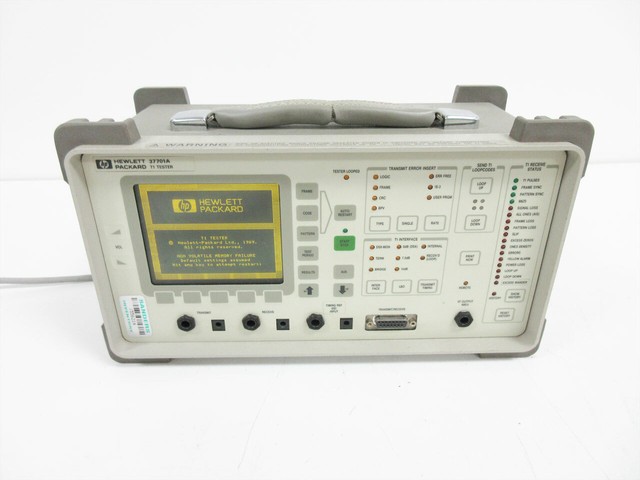 HP 37701A Test Set T1 Tester OPT 001 for sale online | eBay