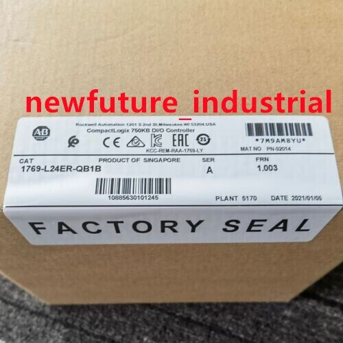 New Factory Sealed AB 1769-L24ER-QB1B / A CompactLogix 750KB DI/O ...