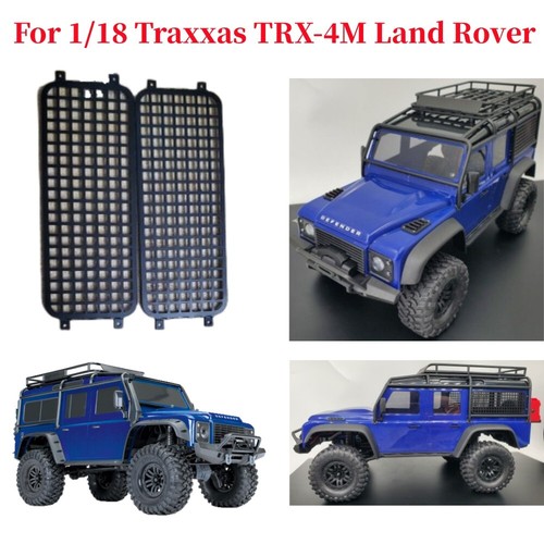 Metal Rear Side Window Mesh Upgrades Parts For 1/18 Traxxas TRX-4M Land ...