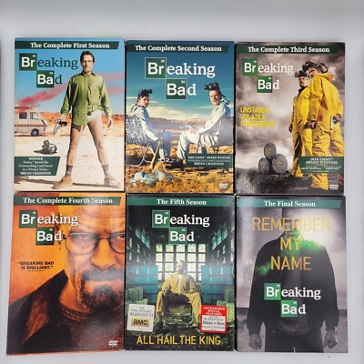 Breaking Bad Complete TV Series DVD Lot Seasons 1 2 3 4 5 | eBay
