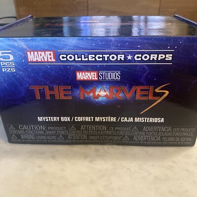 Marvel Collector Corps The Marvels Funko POP! MYSTERY BOX { NEW SEALED ...
