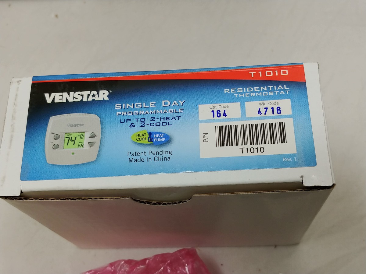 Venstar Thermostat Manual