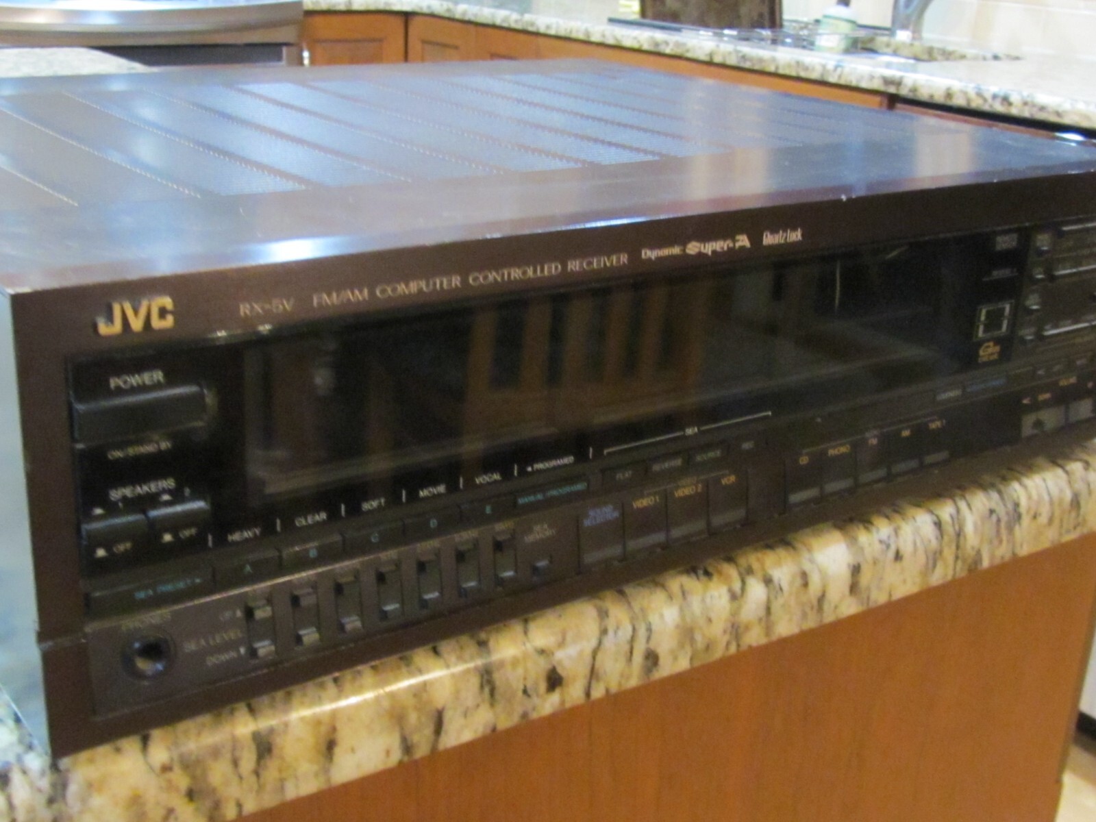 JVC RX-5VBK Stereo Receiver-Perfect For Parts or Restoration! The ...