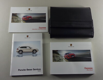 Owner's Manual + wallet Porsche Cayenne Typ 948 von 01/2013 | eBay.de