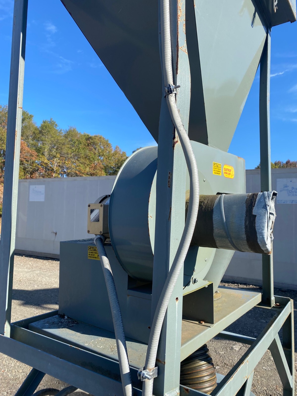 AGET Dustkop 11T51-D1-SP Dust Collection System, Baldor 1.5HP, 3500 RPM ...