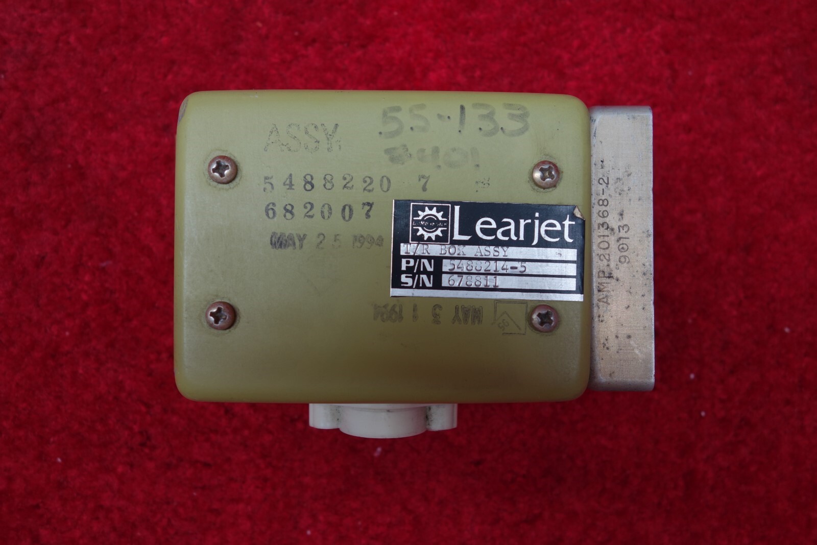 Learjet Thrust Reverser Interface Box PN 5488214-5, 5488220-7 | eBay