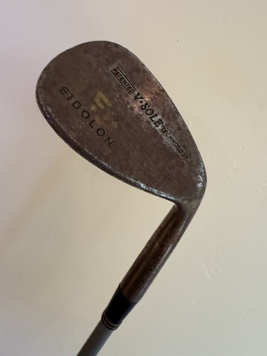 RARE Rusty Golf Club Wedge EIDOLON 48 degree MILLED Face w/ Oxidized ...