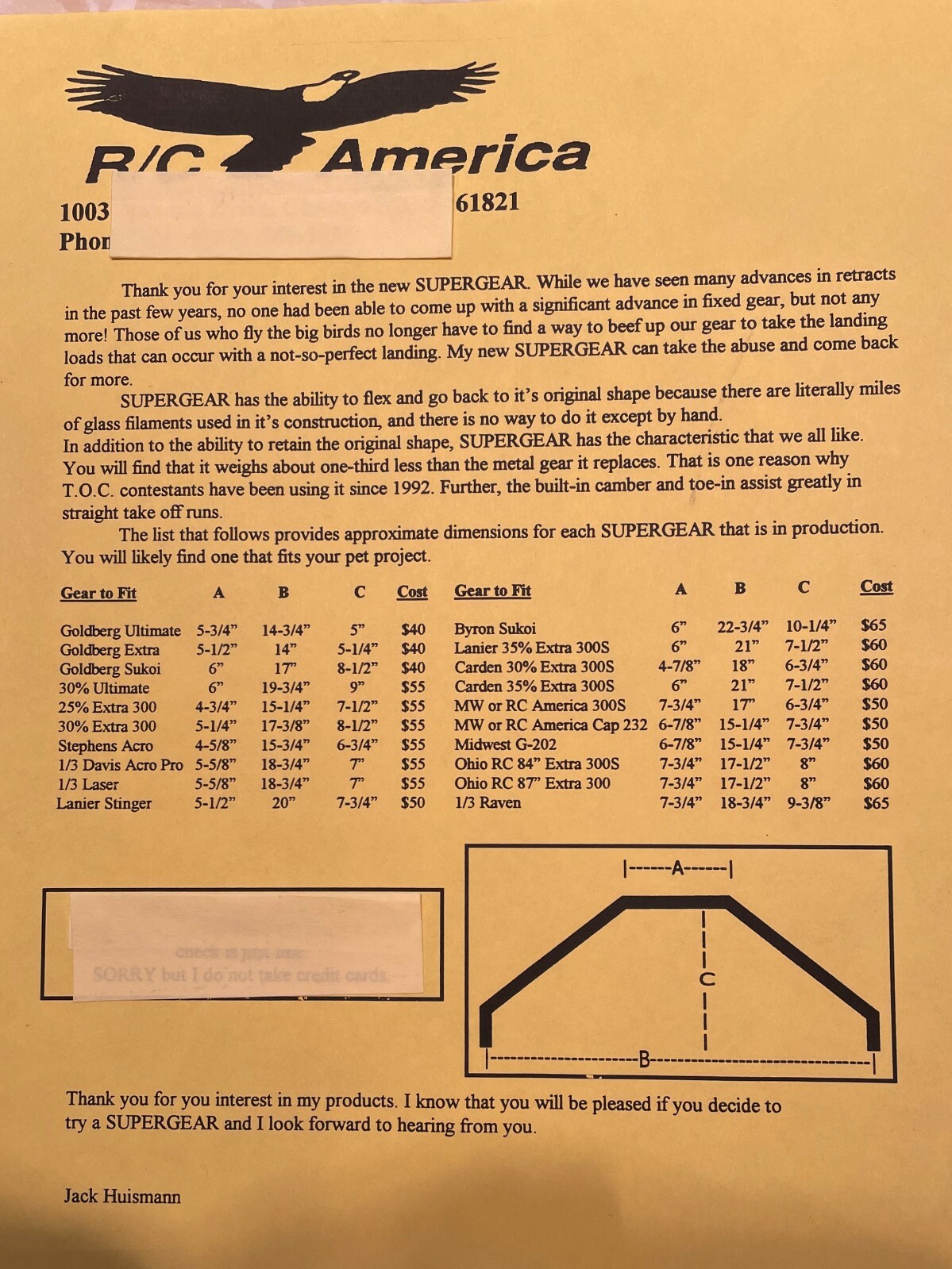 30 Percent Carden Extra 300S SUPERGEAR RC Airplane Composite Landing ...