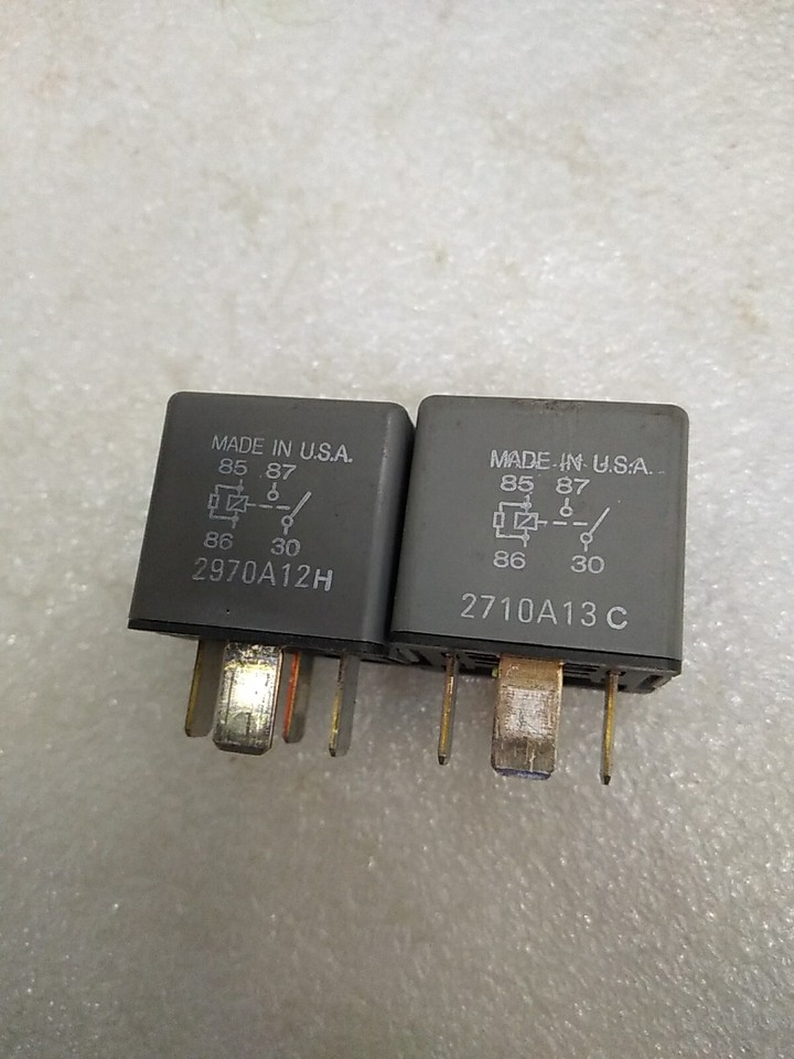 Ford FOMOCO Multi-Purpose 4 pin relay O101K 5C3T-14B192-AA Tested OEM ...