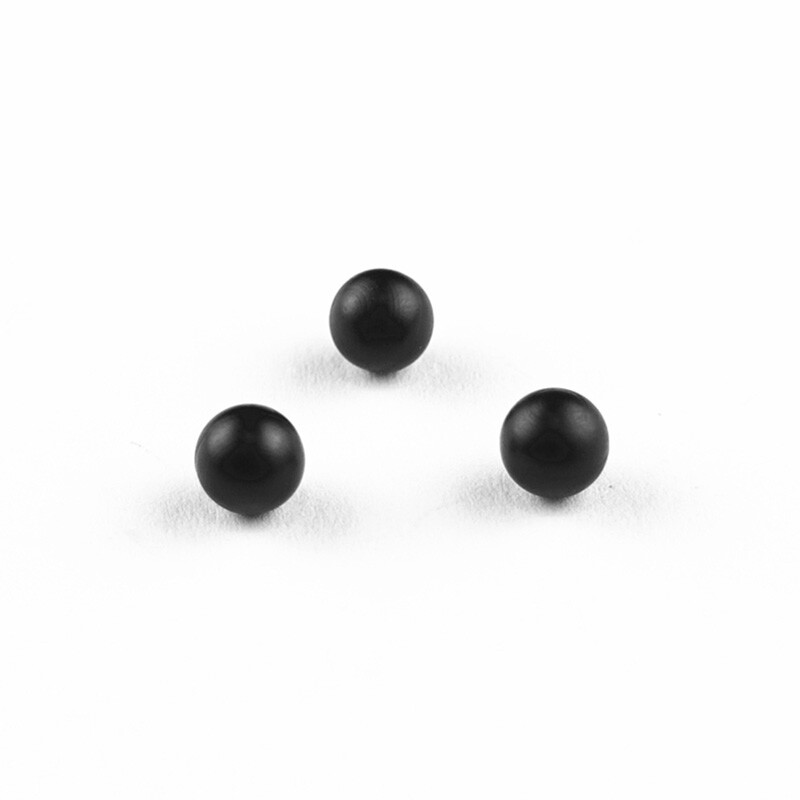 Nitrile Rubber Solid Ball Balck Rubber Soft Ball NBR Oil Resistant Fuel ...
