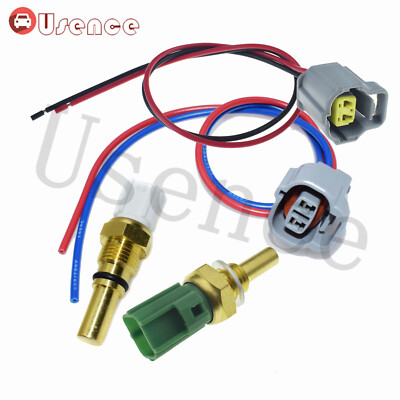 Radiator Coolant Fan Switch & Temp Sensor W/Connectors For Toyota Camry ...