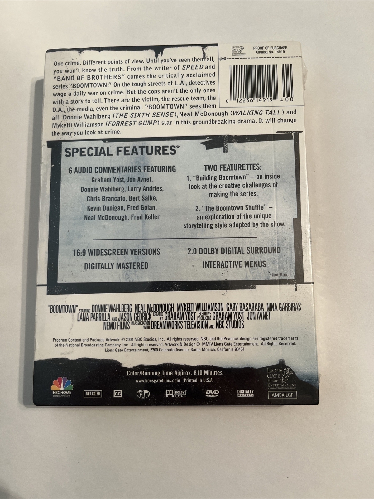 Boomtown - Season One (DVD, 2004, 5-Disc Set) for sale online | eBay