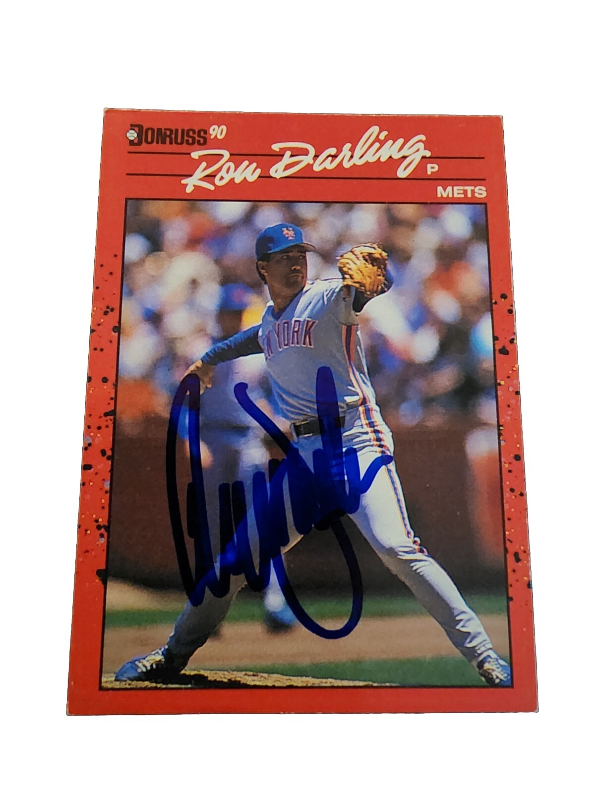 Ron Darling Signed 1990 Donruss - #289 New York Mets COA | eBay
