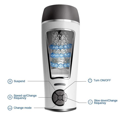 Male Automatic Suck Masturbators Cup Blowjob Electric Machine Stroker ...