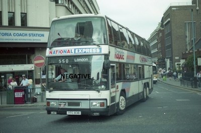 35MM BUS NEGATIVE YORKSHIRE TRACTION NATIONAL EXPRESS NEOPLAN YTC838 ...